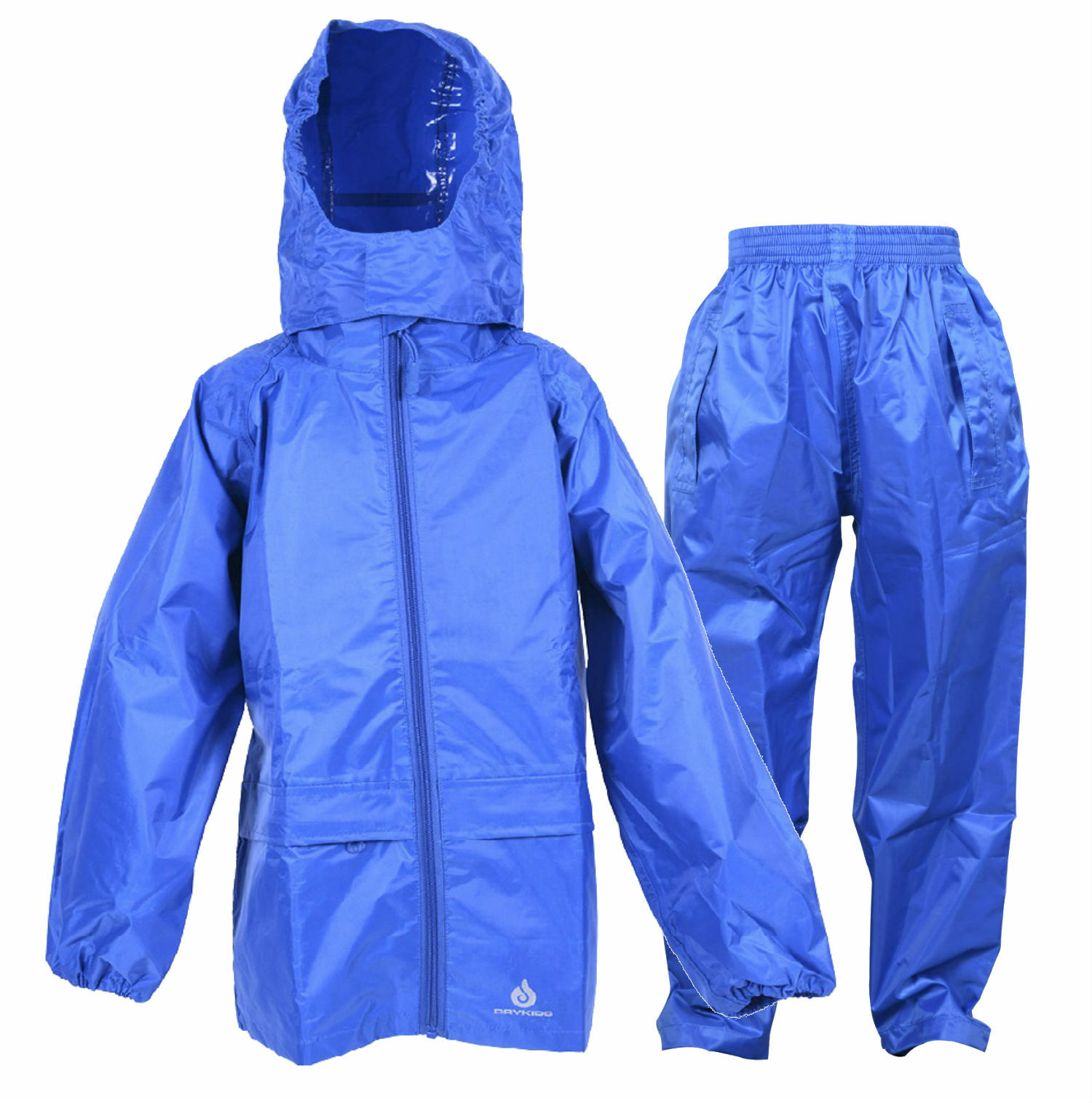 DRY KIDS Childrens Waterproof Jacket and Trouser Rain Suit Set Coat is ...